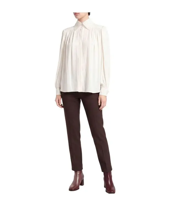 Chloé Solid-color Long-sleeve Shirt