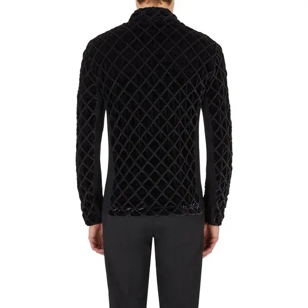 Emporio Armani Mock Neck Longsleeve Top