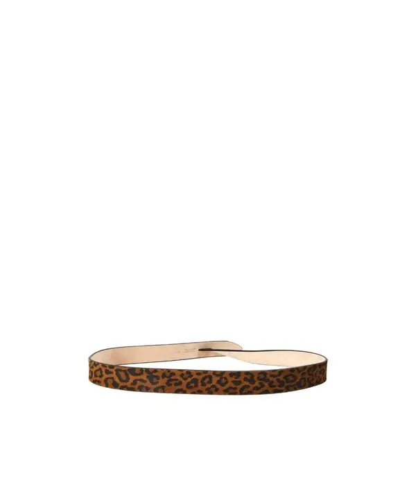 Isabel Marant Étoile Leopard Print Leather Belt