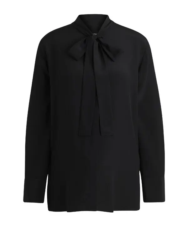 Hugo Boss Solid Color Top - Black