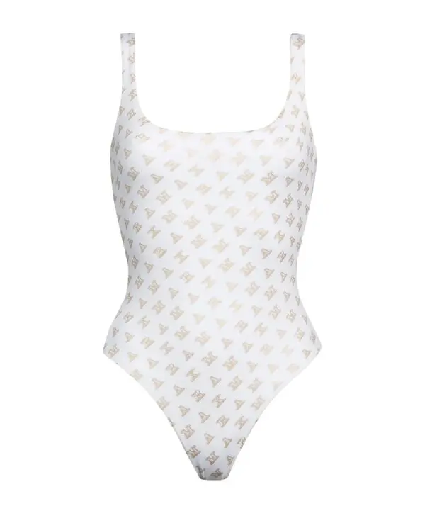 Max Mara Stretchy Swimwear - White