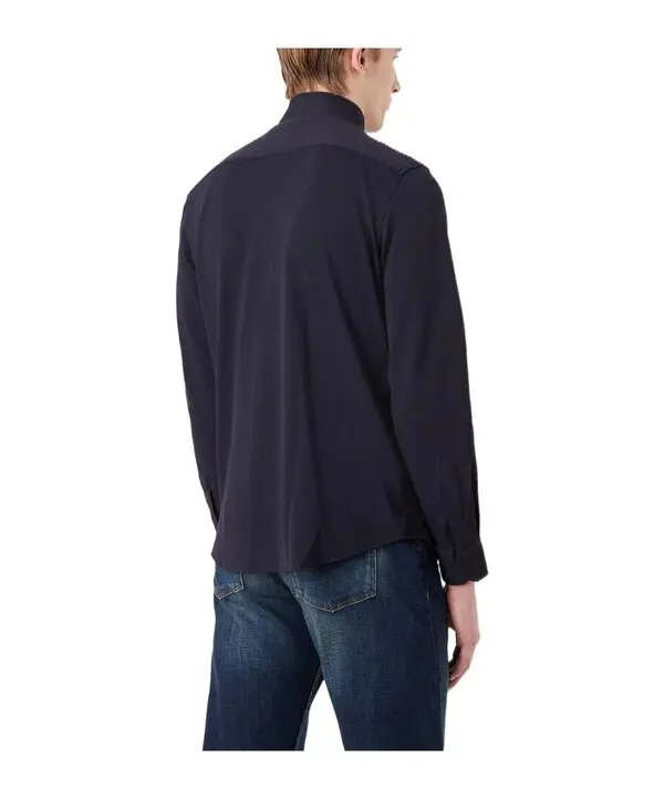 Emporio Armani Stand Collar Full-zip Jacket