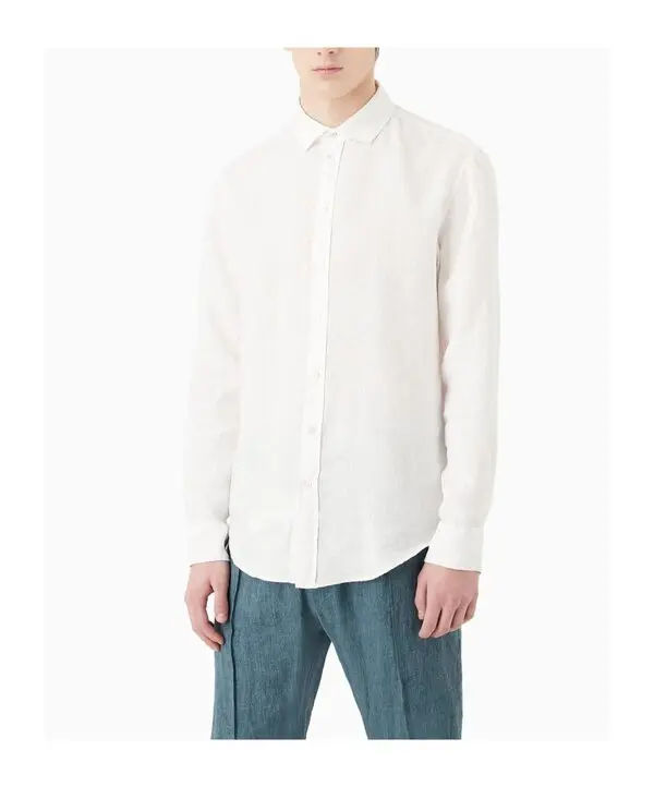 Emporio Armani Collar Longsleeve Shirt