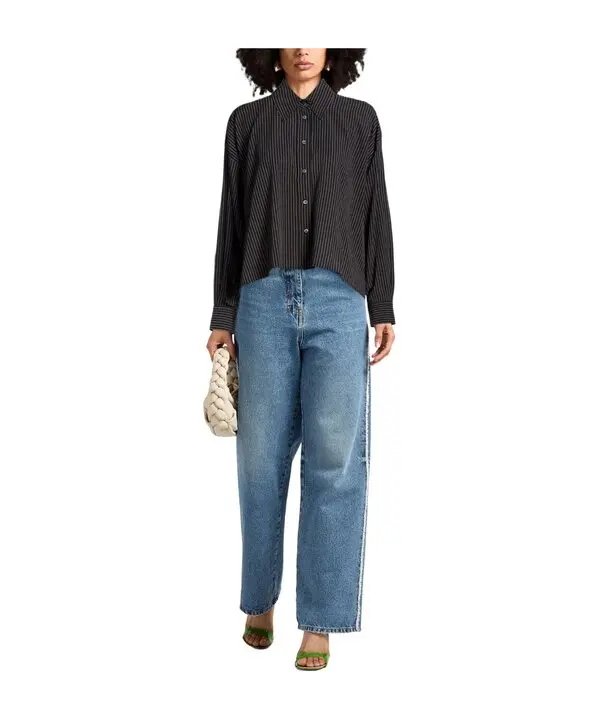 Isabel Marant Étoile Striped Long-sleeve Shirt