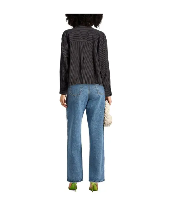 Isabel Marant Étoile Striped Long-sleeve Shirt