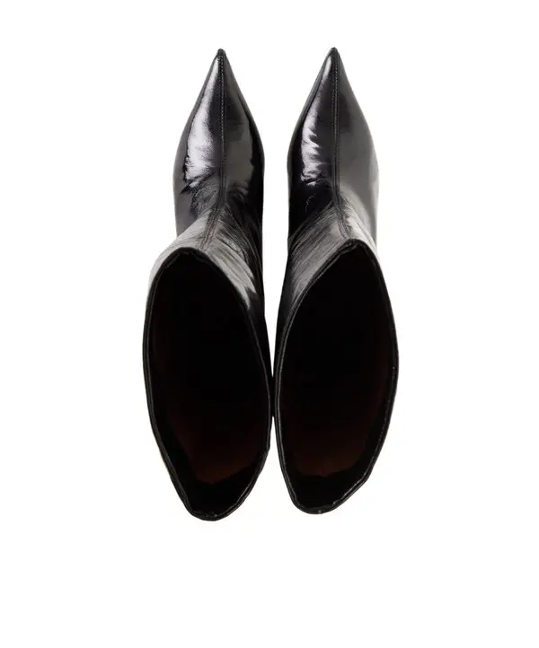 GANNI Glossy Knee-high Boots