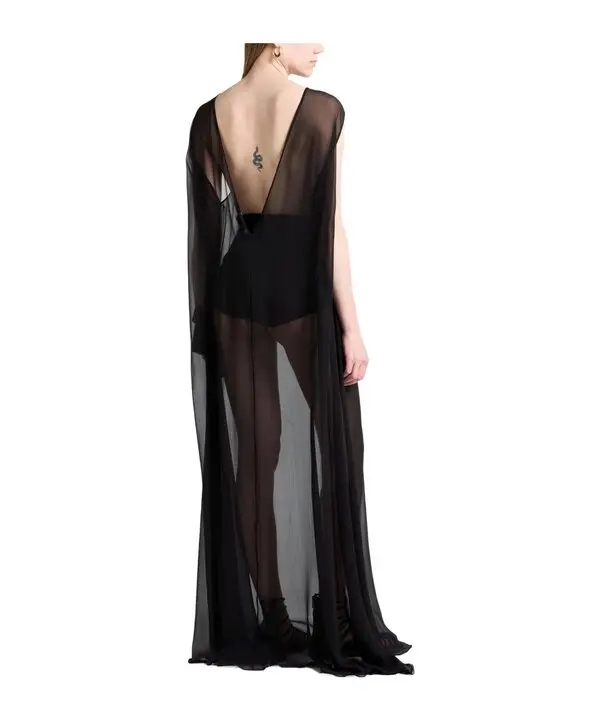 Saint Laurent Sleeveless Waist-cinching Dress