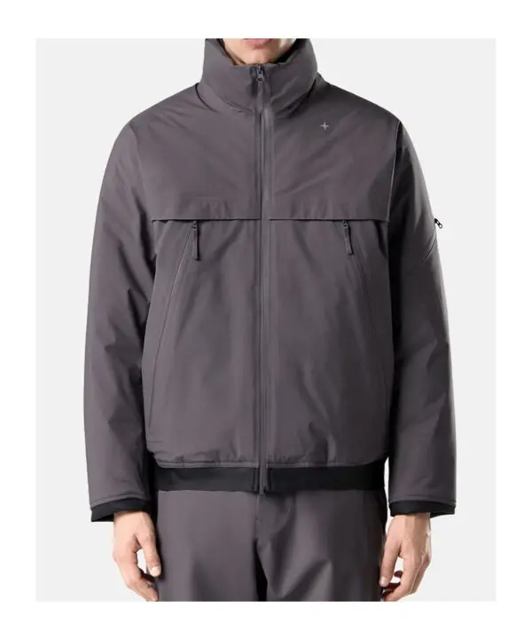 Stone Island Waterproof, Windproof Padded Jacket With Stand Collar