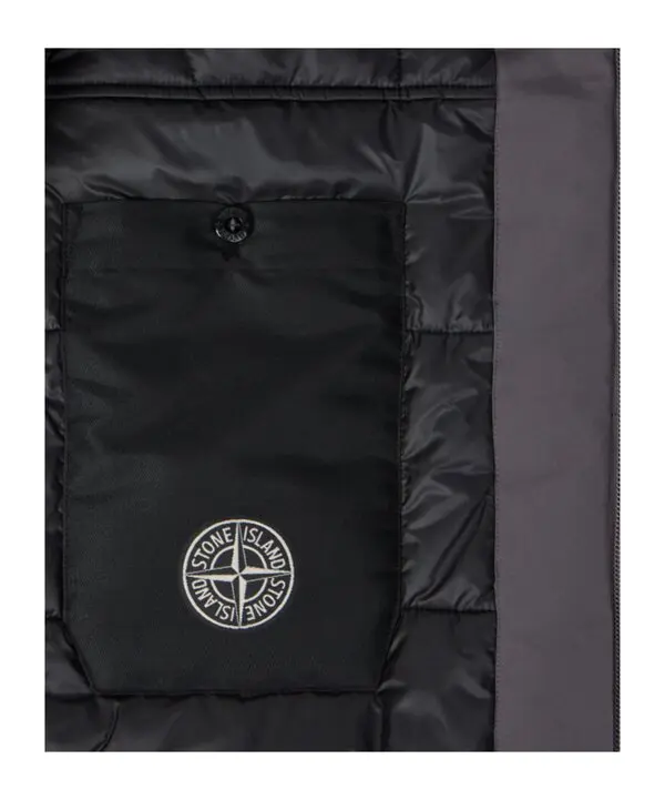 Stone Island Waterproof, Windproof Padded Jacket With Stand Collar