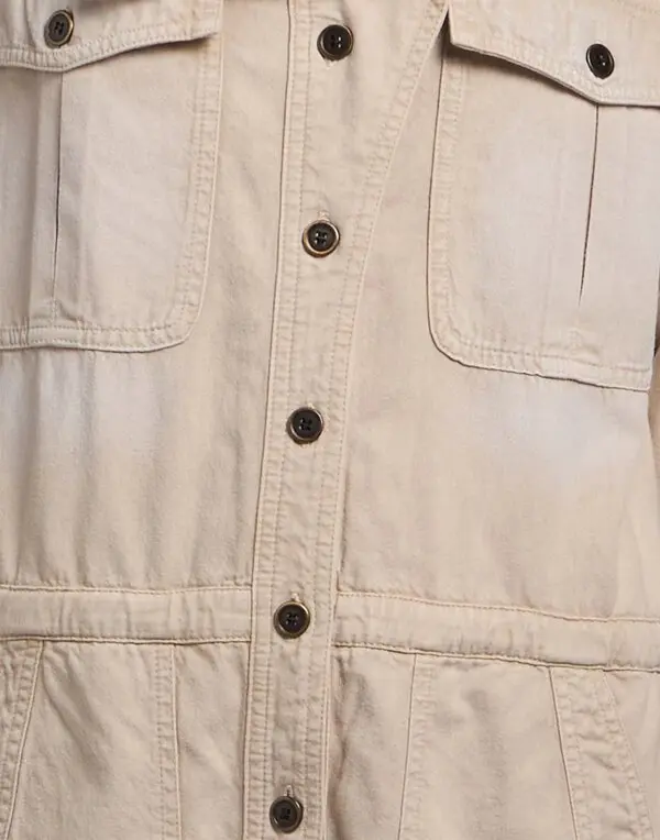 Isabel Marant Étoile Solid-color Long-sleeve Shirt Jumpsuit
