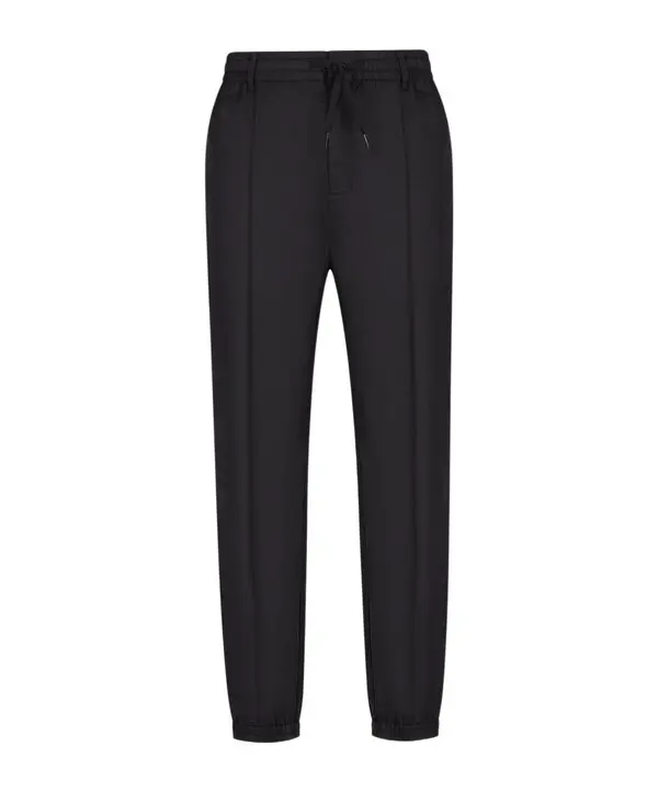 Emporio Armani Solid Color Trousers