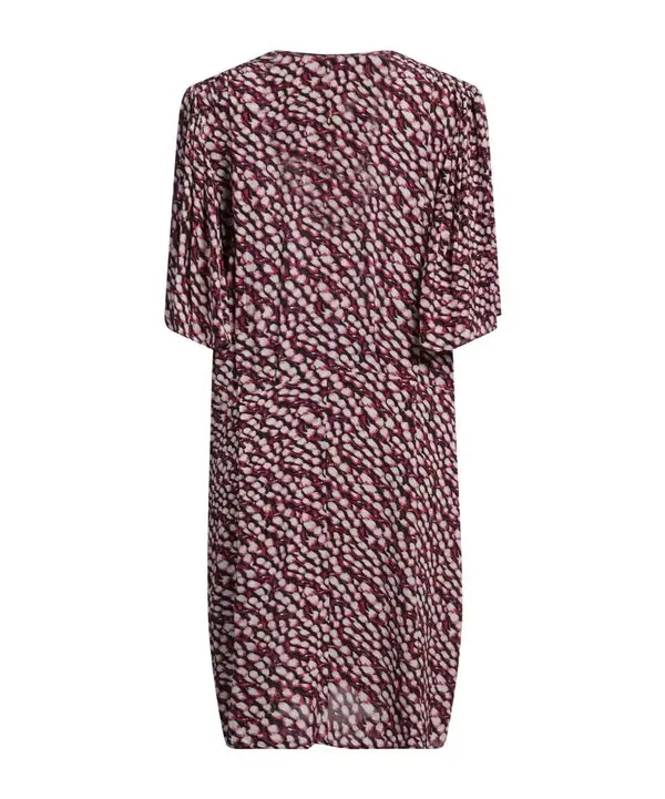 Isabel Marant Étoile Printed V-neck Short-sleeve Dress
