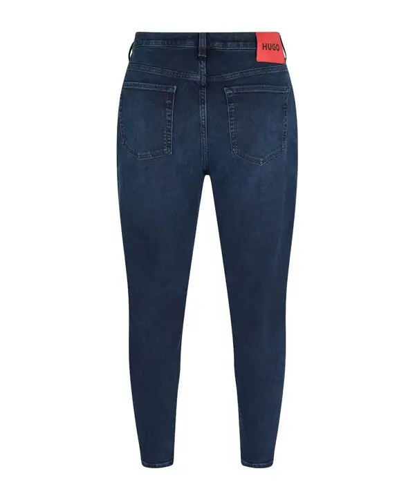 Hugo Boss Washed Slimfit Cropped Jeans