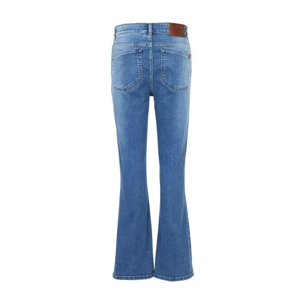 Max Mara Faded Flared-leg Jeans