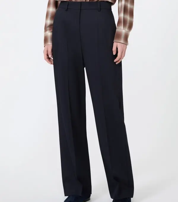 Max Mara Virgin Wool Tailored Trousers