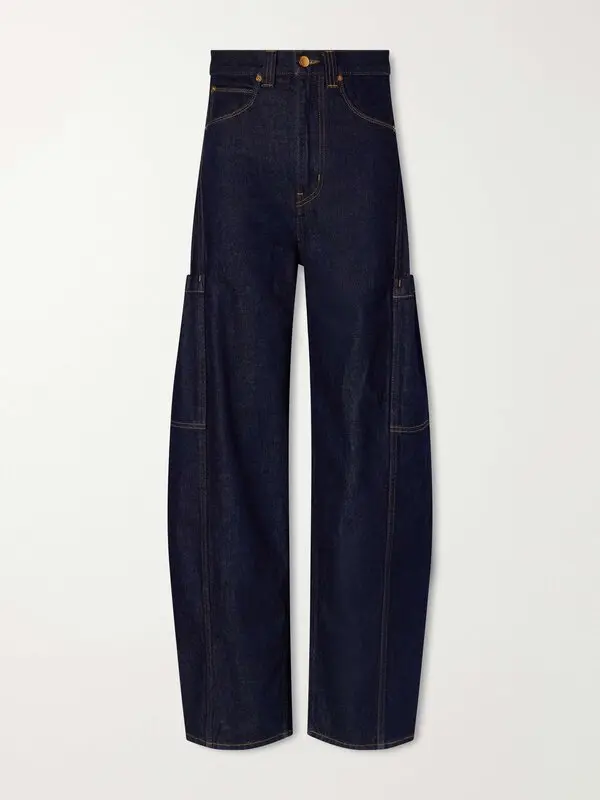 JAMIE HALLER The Baggy Painter Barrel-leg Jeans