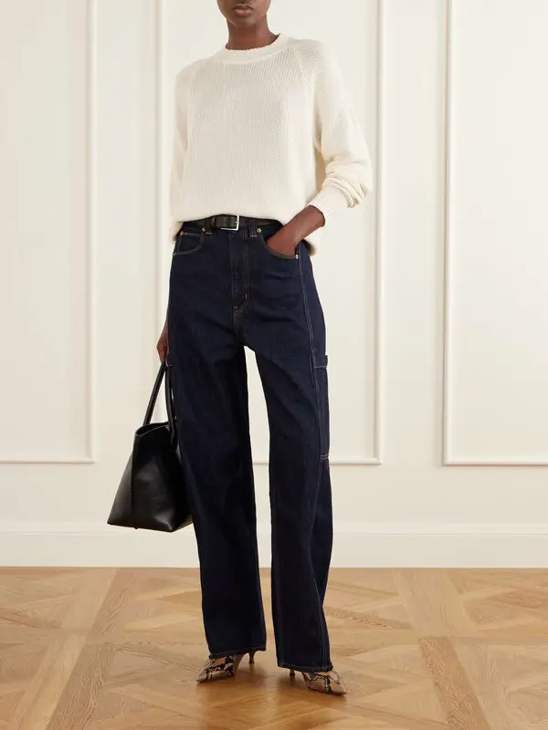 JAMIE HALLER The Baggy Painter Barrel-leg Jeans