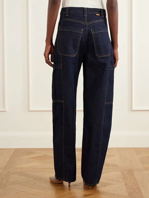 JAMIE HALLER The Baggy Painter Barrel-leg Jeans
