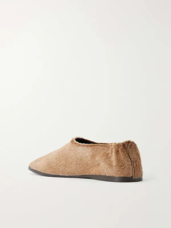 LEMAIRE Glove Calf Hair Slip-ons