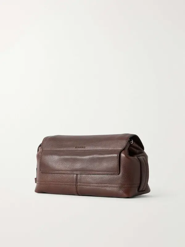 LEMAIRE Gear Small Textured-leather Shoulder Bag