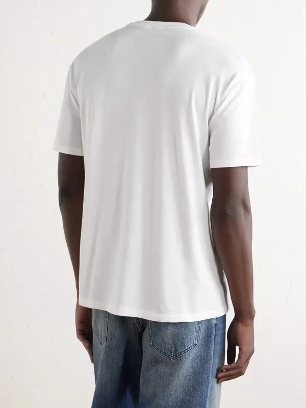 Auralee Seamless Cotton-jersey T-shirt