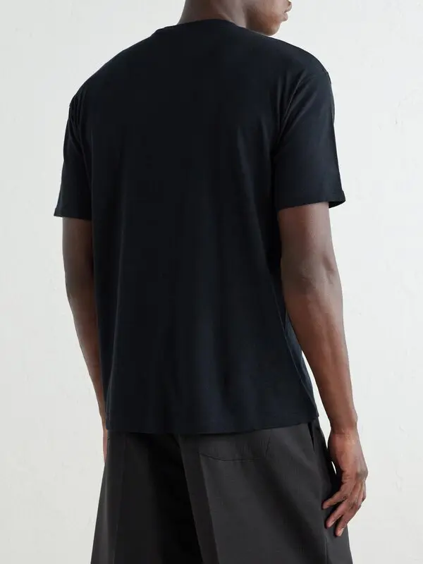 Auralee Seamless Cotton-jersey T-shirt