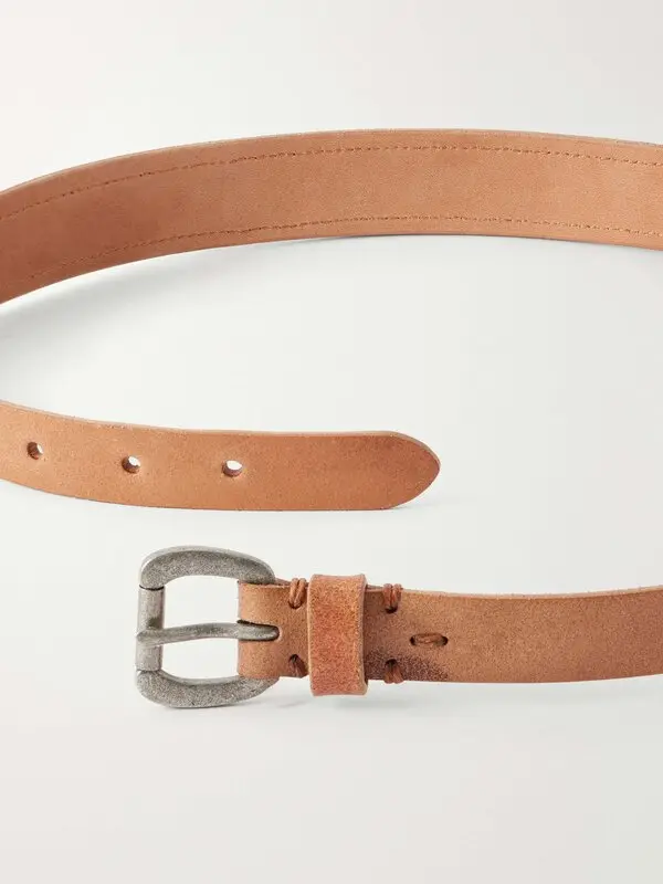 Visvim 3cm Beaded Leather Belt