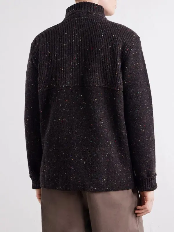 Inis Meáin Merino Wool And Cashmere-blend Cardigan