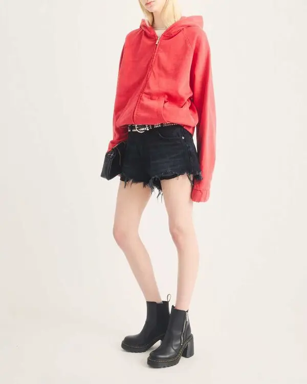 Dr. Martens Spence Zip Leather Heeled Boots