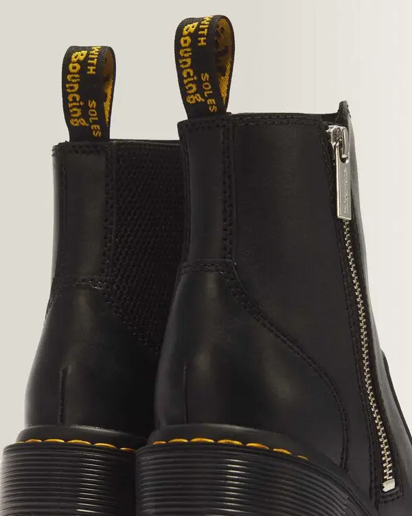 Dr. Martens Spence Zip Leather Heeled Boots