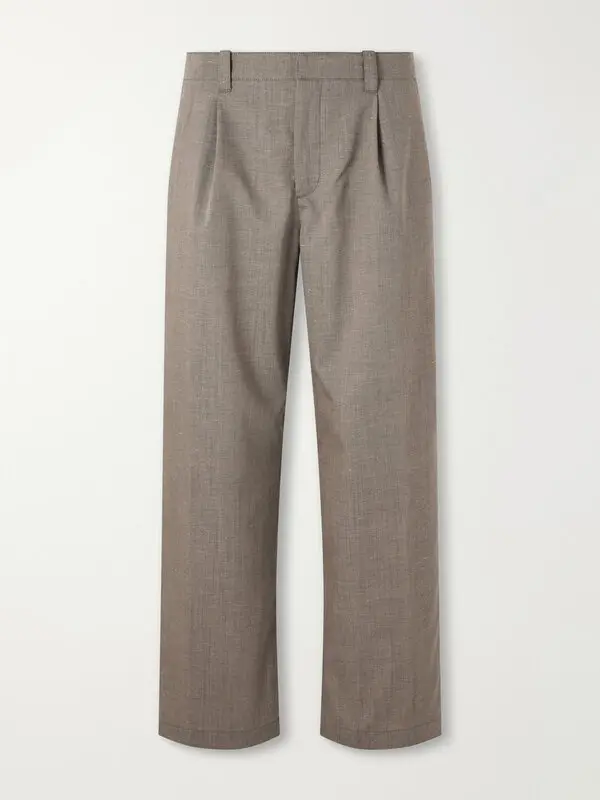 Our Legacy Still Wide-leg Wool-blend Chinos
