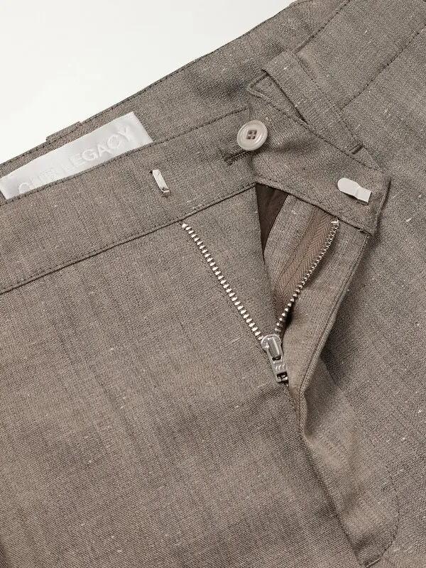 Our Legacy Still Wide-leg Wool-blend Chinos