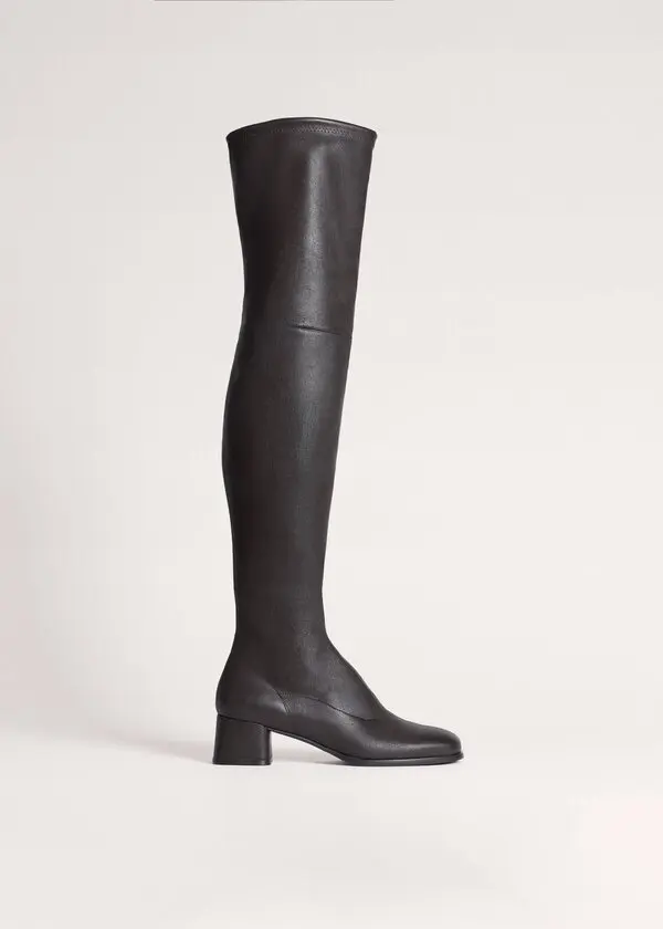 ME+EM Low Block Over Knee Stretch Boot
