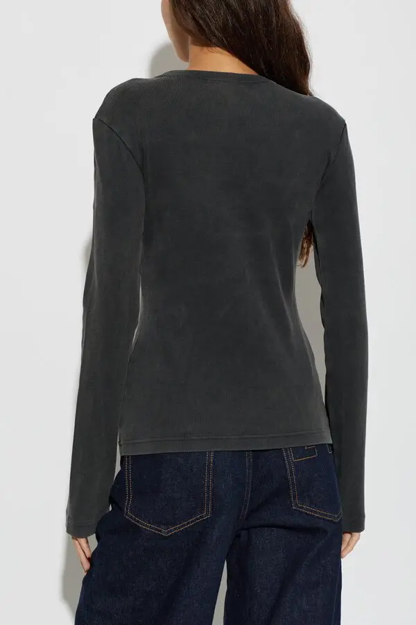 Off-White Long Sleeve Top