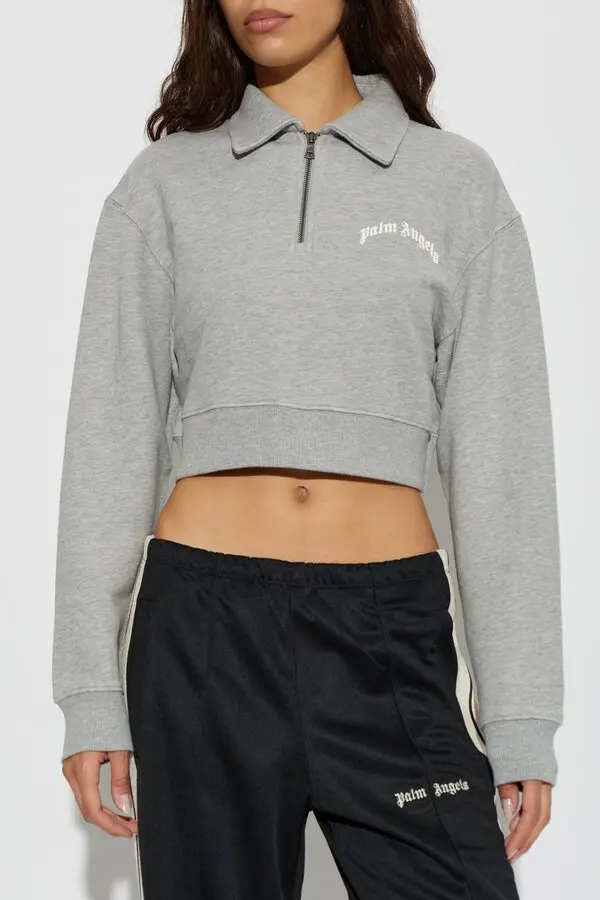 Palm Angels Sweatshirt With Logo