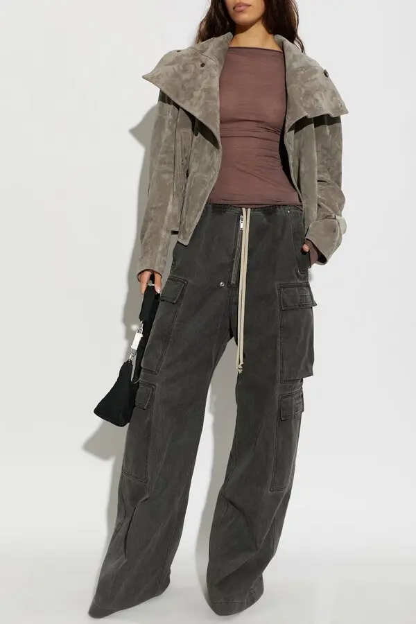 Rick Owens Wide-leg Cargo Pants