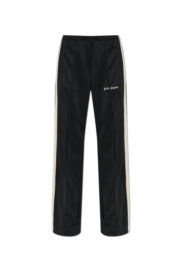 Palm Angels Wide-leg Pants - Black