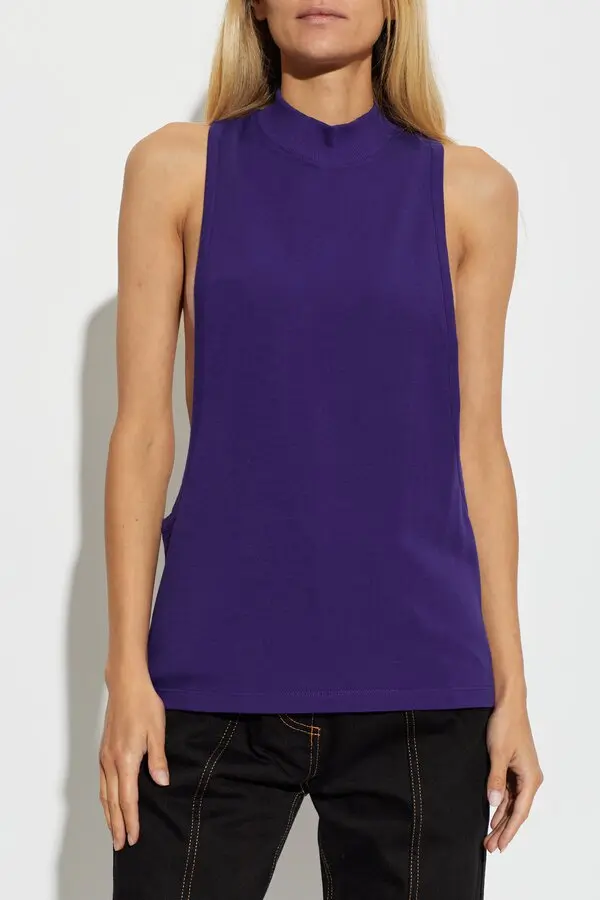 Versace Cotton Sleeveless Top