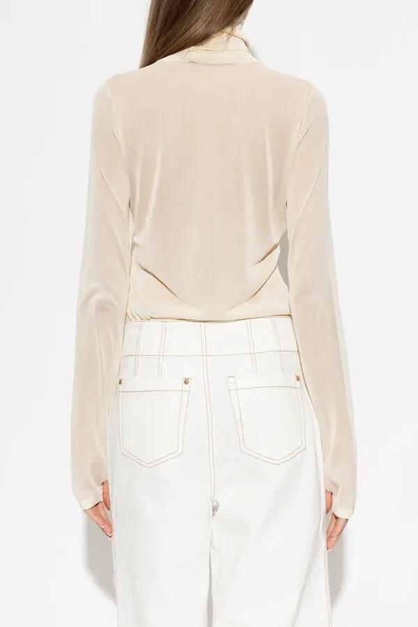 Zimmermann Transparent Turtleneck