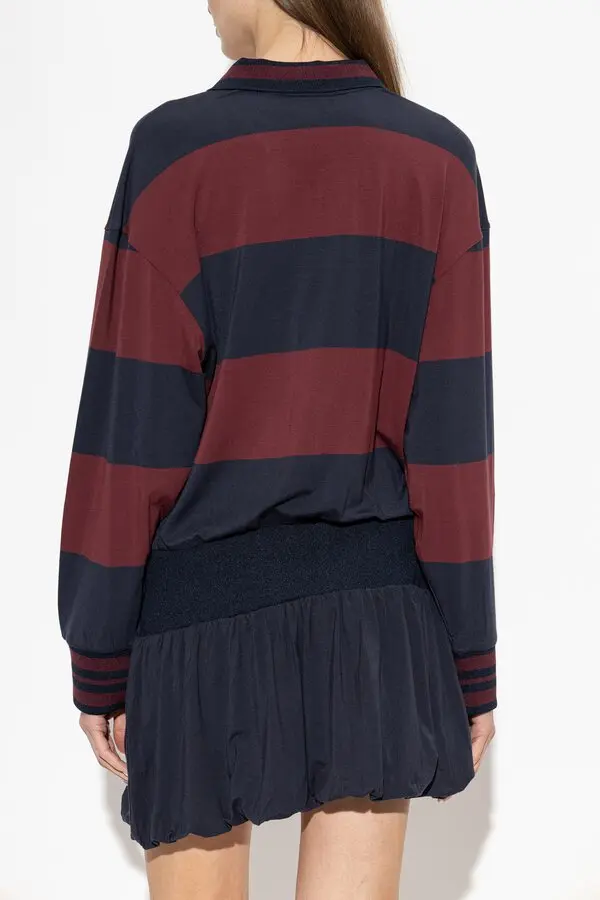 Off-White Dress With Logo