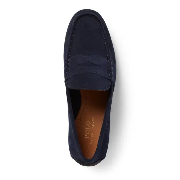 Ralph Lauren Reynold Suede Driver Loafers
