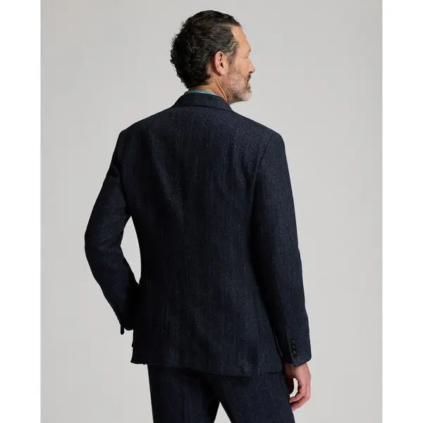 Ralph Lauren Linen-blend Herringbone Suit Jacket