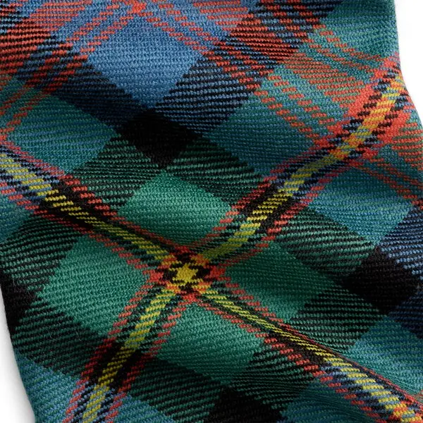 Ralph Lauren Graduate Fringe Tartan Tie