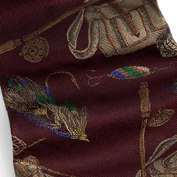 Ralph Lauren Vintage-inspired Fishing-print Silk Tie
