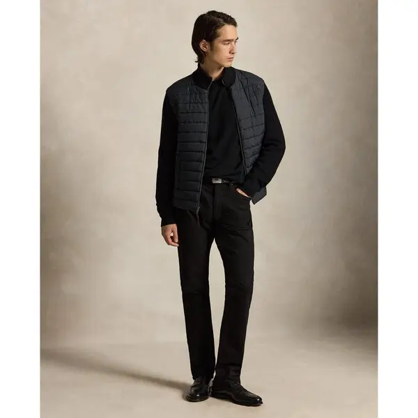 Ralph Lauren Hybrid Full-zip Mockneck Sweater