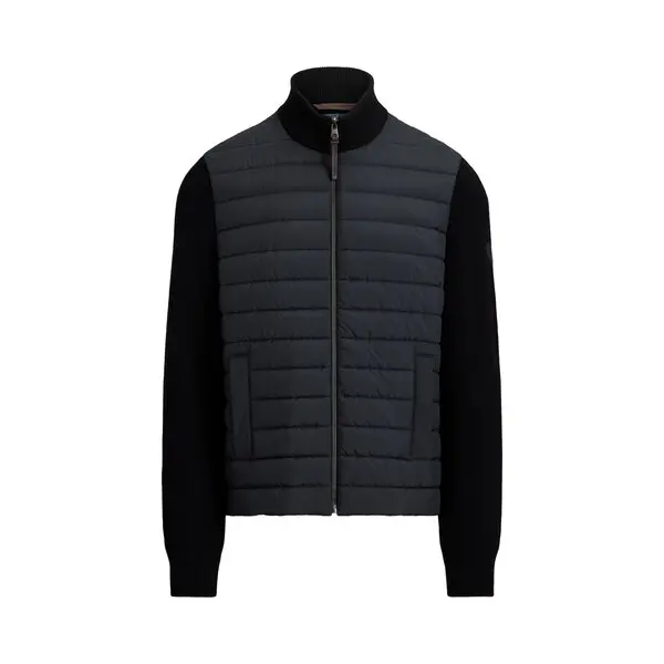 Ralph Lauren Hybrid Full-zip Mockneck Sweater