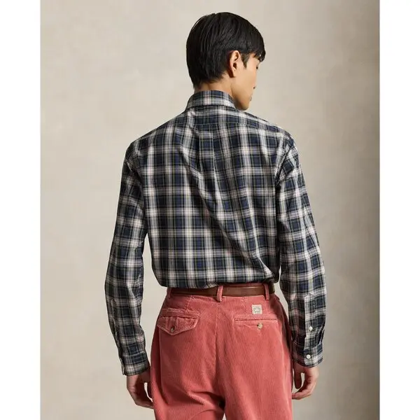 Ralph Lauren Graduate Classic Fit Plaid Poplin Shirt