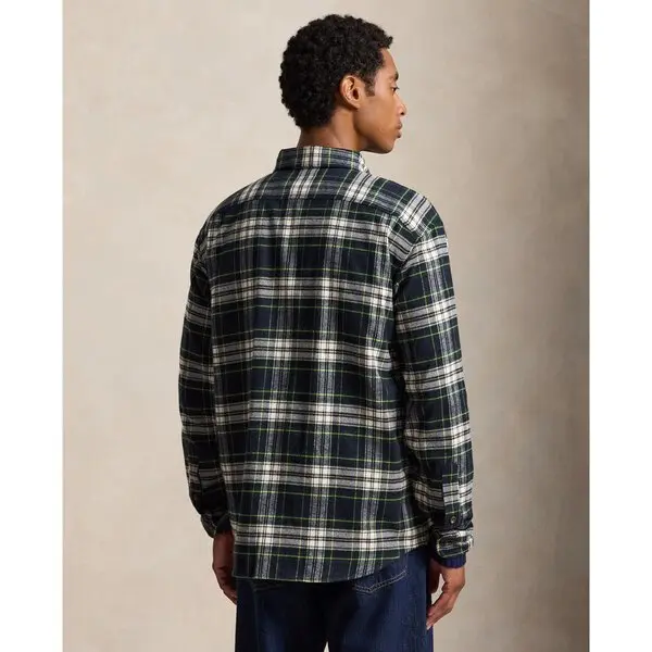 Ralph Lauren Classic Fit Plaid Flannel Workshirt