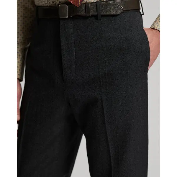 Ralph Lauren Slim Fit Jaspé Herringbone Suit Trouser