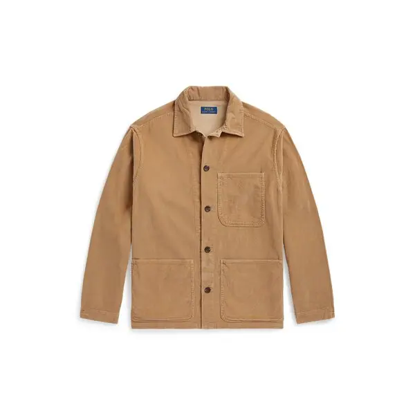 Ralph Lauren Corduroy Utility Overshirt - Classic Camel